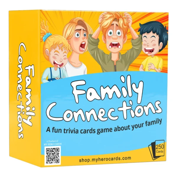 Family Connection Game- A fun trivia cards game for family