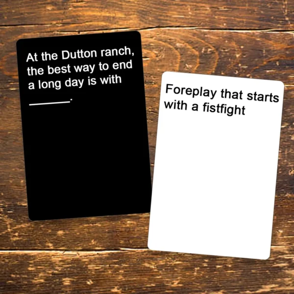 Game Against Yellowstone- LIMITED EDITION - Hero Cards